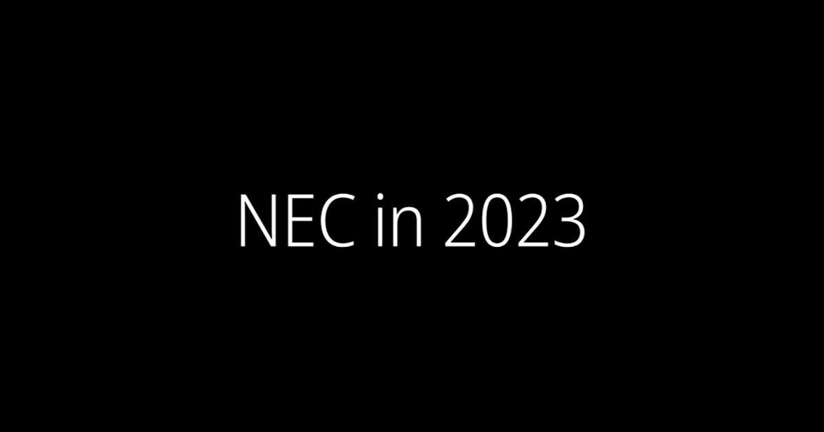 2023年、挑戦のNEC Purpose実現へ加速の1年、3分の動画で振り返ります: NEC Stories | NEC