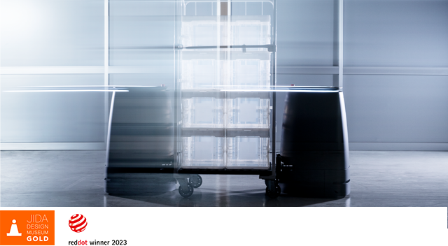 協調搬送ロボット｜Cooperative Porter Robot: NEC DESIGN | NEC