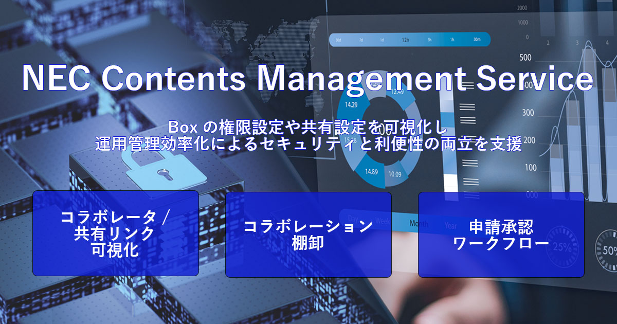 NEC Contents Management Service: サービス | NEC