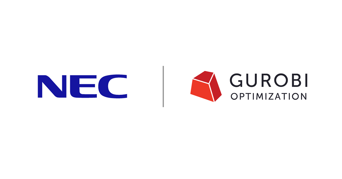 NECとGurobi Optimization、数理最適化ソルバー「Gurobi Optimizer」のSIパートナーシップ契約を締結 ...
