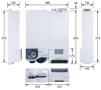 NECの自動釣銭機 | NEC